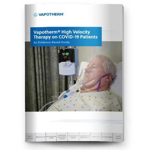 High Velocity Therapy on COVID-19 Patients eBook Download Form | Vapotherm
